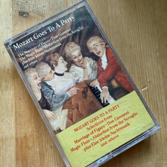 Media | Mozart Goes To A Party Cassette Tape Vg C17 | Poshmark